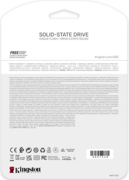 SSD-накопитель M.2 1TB Kingston KC3000 (SKC3000S/1024G) купить | ELMIR ...