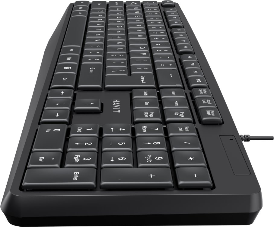 Клавиатура Havit HV-KB2006 USB Black купить | Elmir - цена, отзывы ...