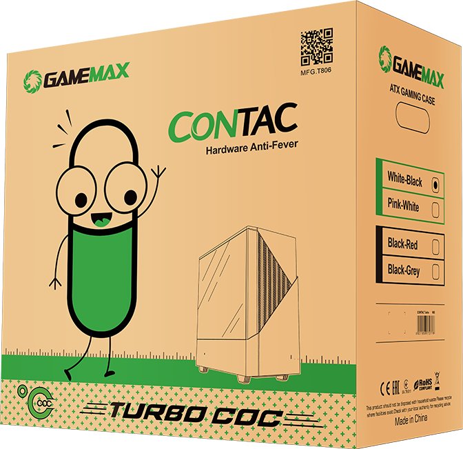 Корпус Gamemax Contac COC WB б/БП купить | Elmir - цена, отзывы ...