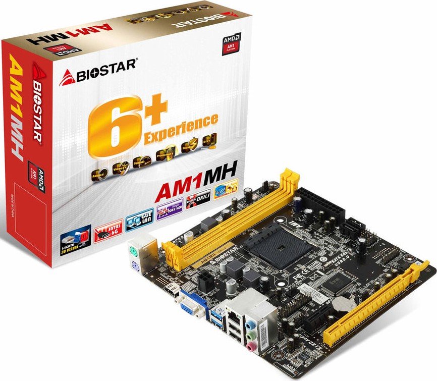 Материнская плата Biostar AM1MH s-AM1 купить | Elmir - цена, отзывы ...