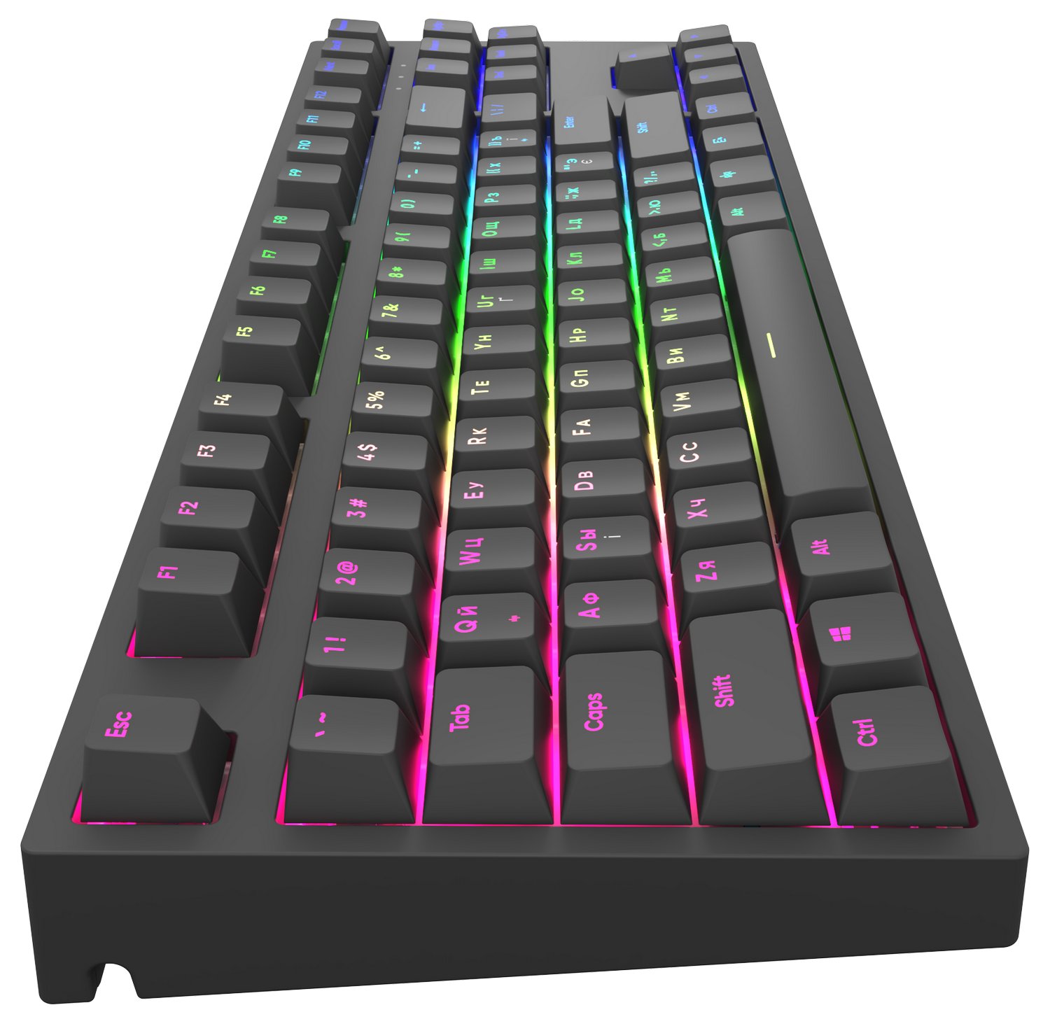 Клавиатура Dark Project One KD87A PBT Mech. g3ms Black Teal (DP-KD-87A ...