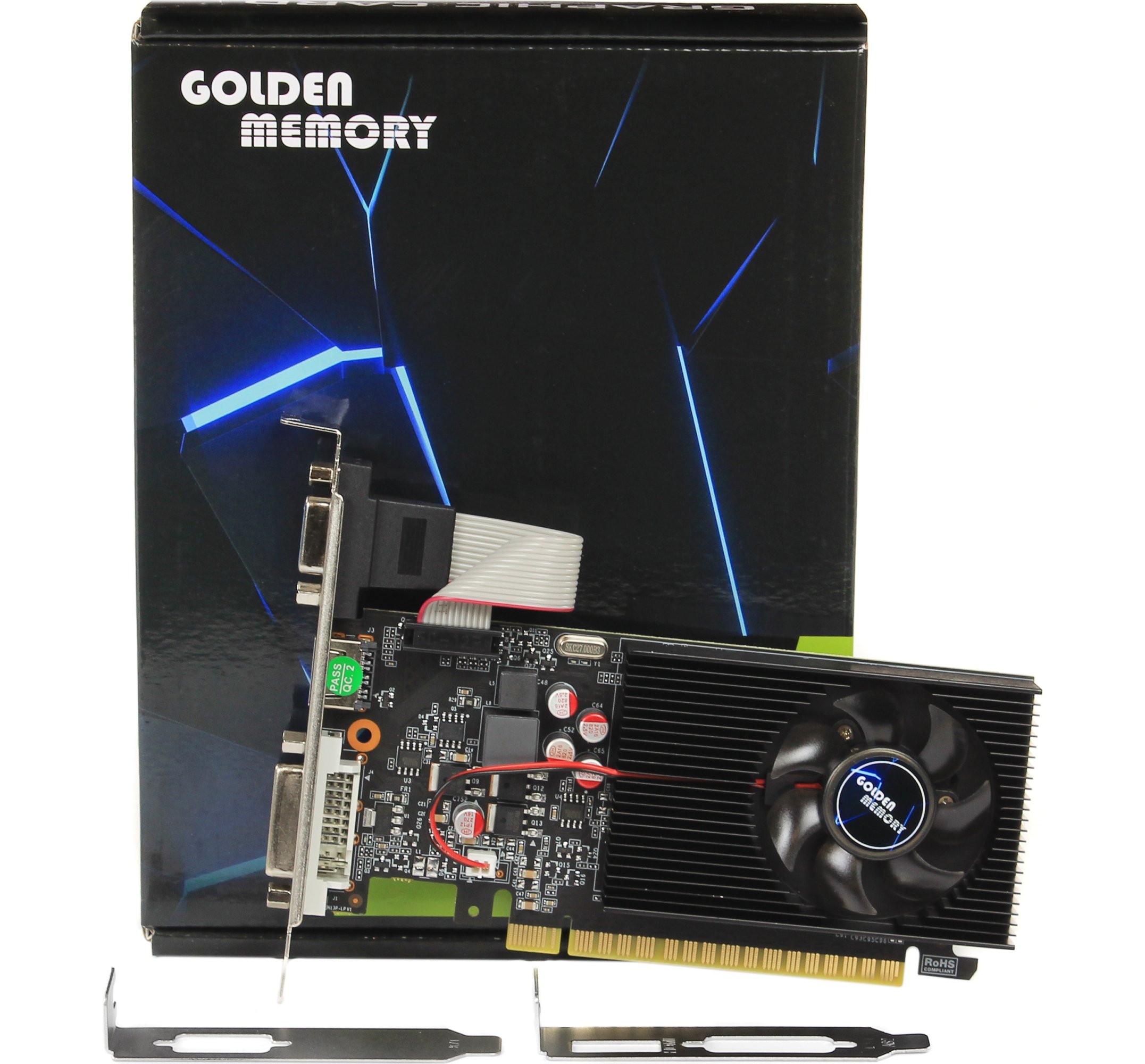 Видеокарта Golden Memory PCI-E GeForce GT730 2GB DDR3 (GT730D32G128bit ...