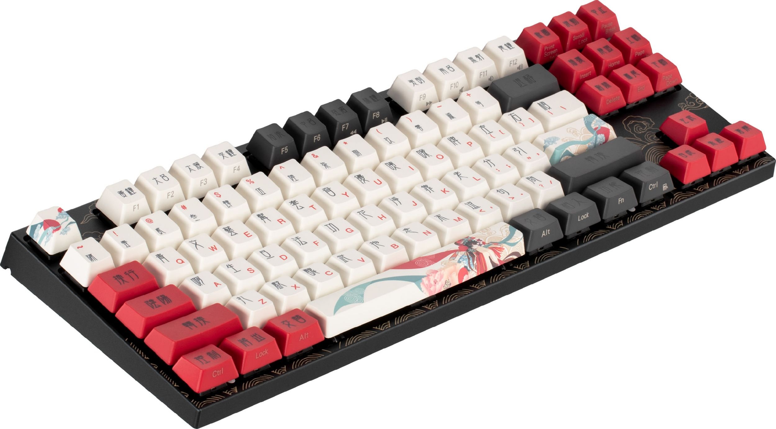 Клавиатура Varmilo VEM87 Beijing Opera EC V2 Ivy UA (A33A028B1A3A17A025 ...