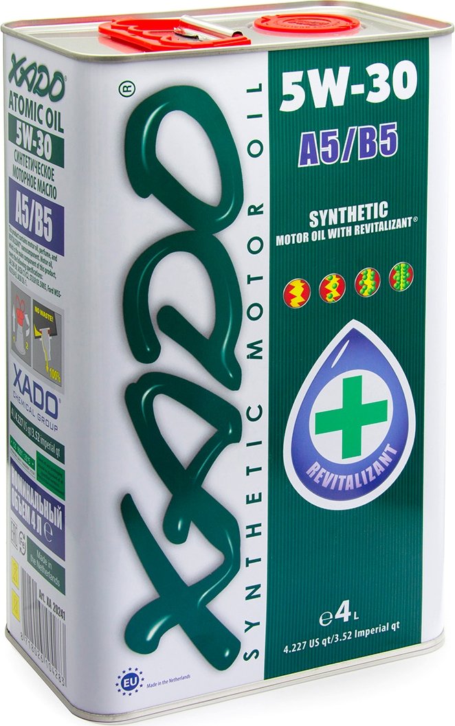Моторное масло Xado Atomic Oil A5/B5 5W-30 4л XA 20241 купить | Elmir ...