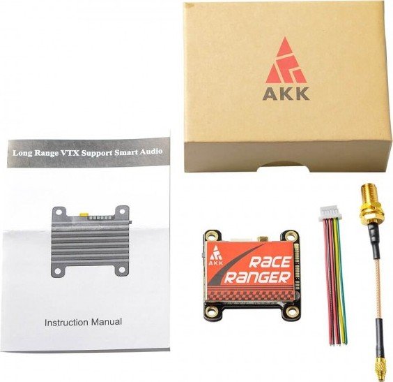 Видеопередатчик AKK VTX Race Ranger 1.6W 5.8GHz 48CH L and X Band ...
