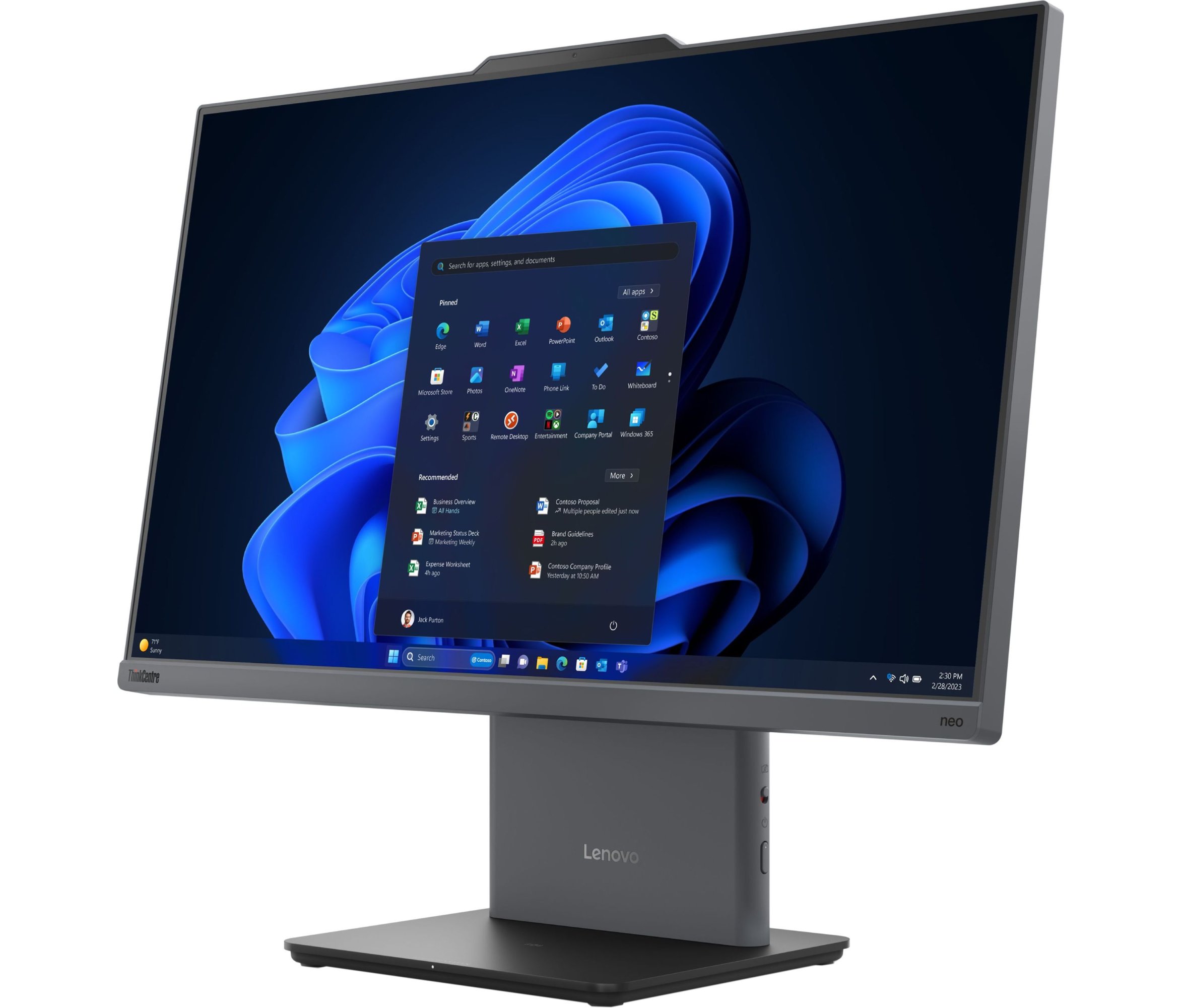 ПК-Моноблок Lenovo ThinkCentre AIO Neo 50a 27 G5 (12SB0010UI) купити ...