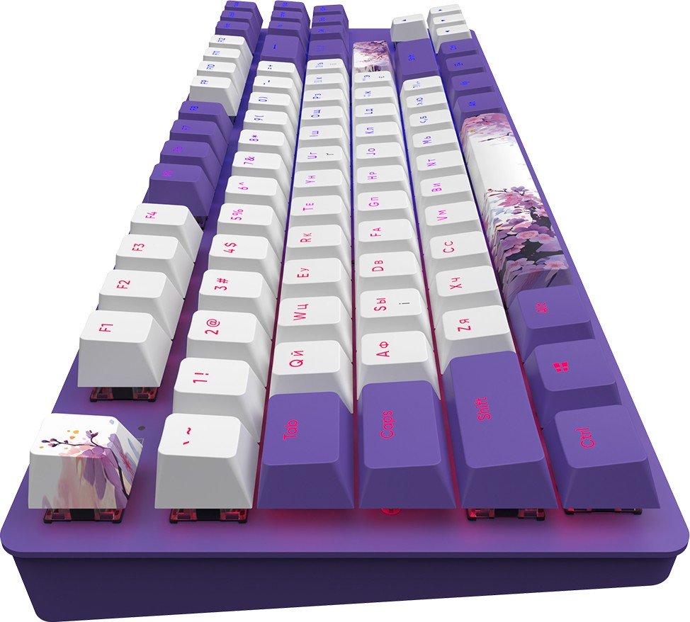 Клавиатура Dark Project One 87 Violet Horizons RGB ANSI ENG/UA (DPO87 ...