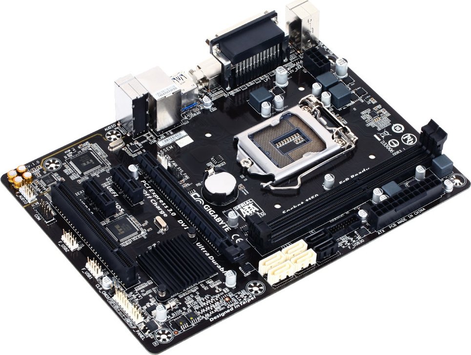Материнская плата GigaByte GA-B85M-D3V-A s-1150 B85 купить | Elmir ...