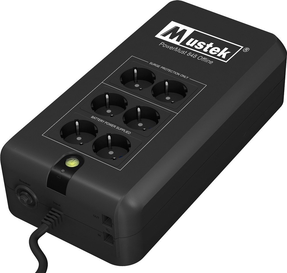 ИБП Mustek PowerMust 848 Offline Schuko (98-OFC-F0848) купить | ELMIR ...