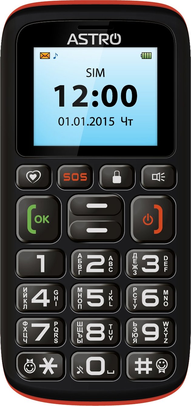 Мобильный телефон Astro B181 Black/Orange купить | ELMIR - цена, отзывы ...