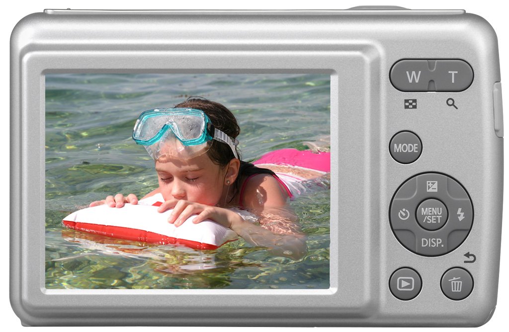 Цифровая фотокамера Panasonic LUMIX DMC-LS5 Silver купить | ELMIR ...