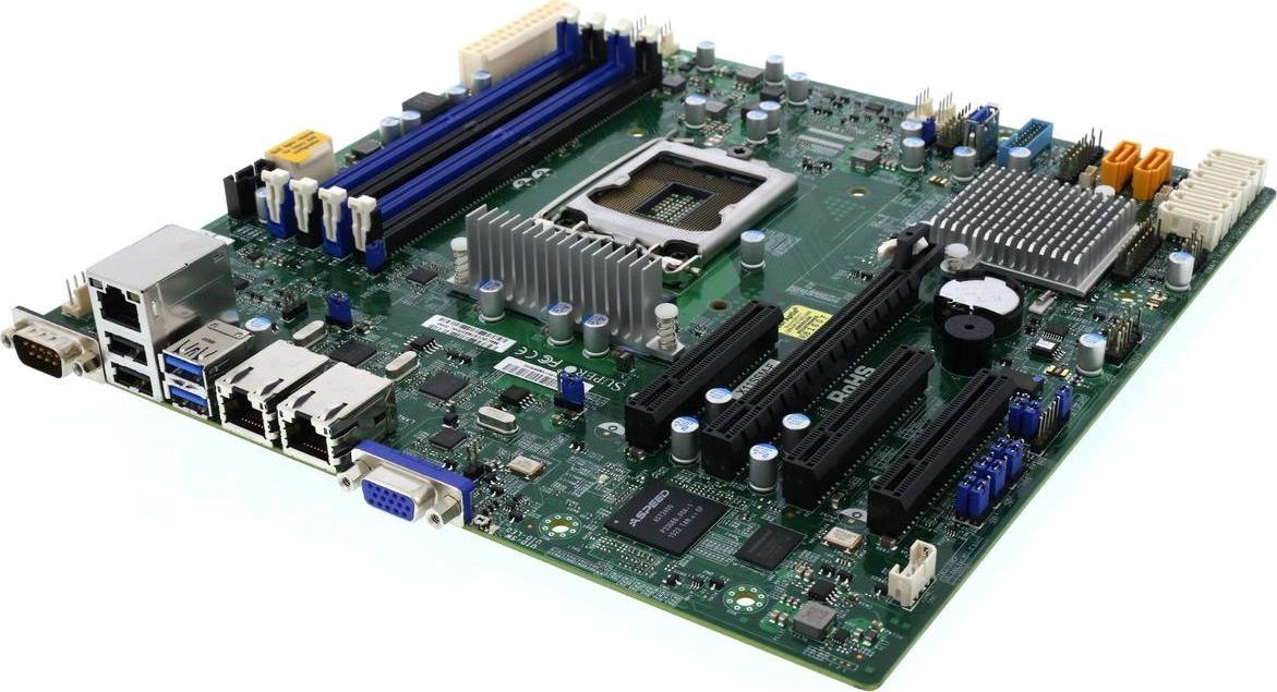 Материнская плата 1X-1151 Supermicro X11SSM-F (MBD-X11SSM-F-O) купить ...