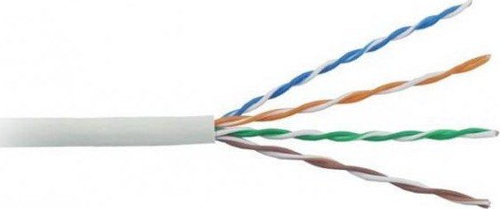 Кабель UTP 5e (бухта, 305м) VCOM CCA Solid 4 pairs 24AWG купить | ELMIR ...