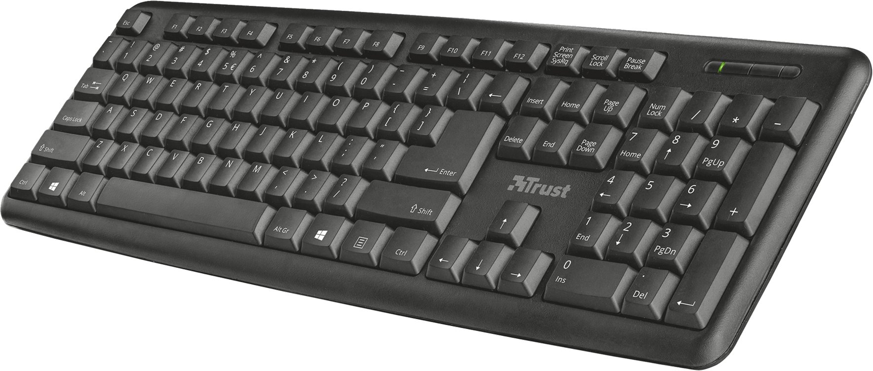 Клавиатура Trust Ziva Keyboard UKR (21656) купить | Elmir - цена ...