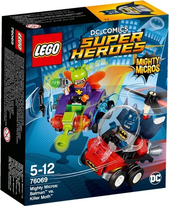 Конструктор LEGO Super Heroes Mighty Micros: Бэтмен против Мотылька ...