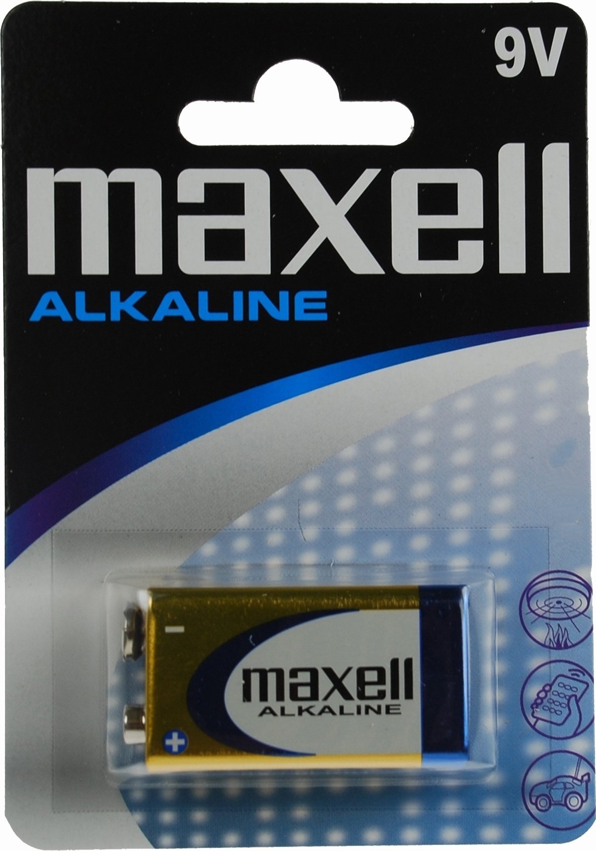 Батарейки Maxell 9V 6LR61 Alkaline 1 шт. (MXBLR6LR61) купить | ELMIR ...