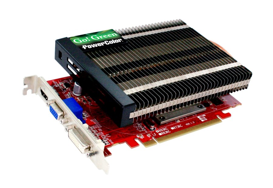 Видеокарта PowerColor PCI-E Radeon HD6570 1GB DDR3 (AX6570 1GBK3-NHG ...