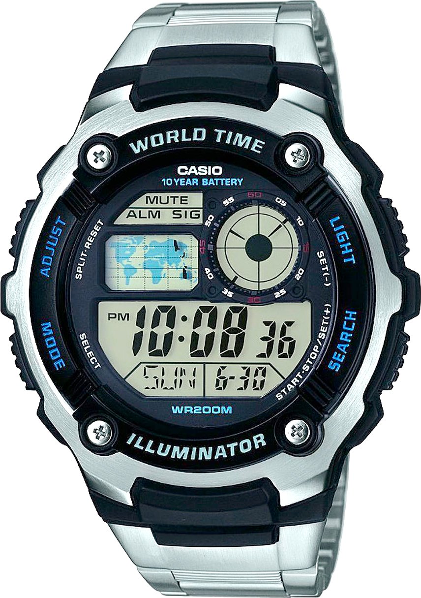 Часы Casio AE-2100WD-1AVEF купить | ELMIR - цена, отзывы, характеристики