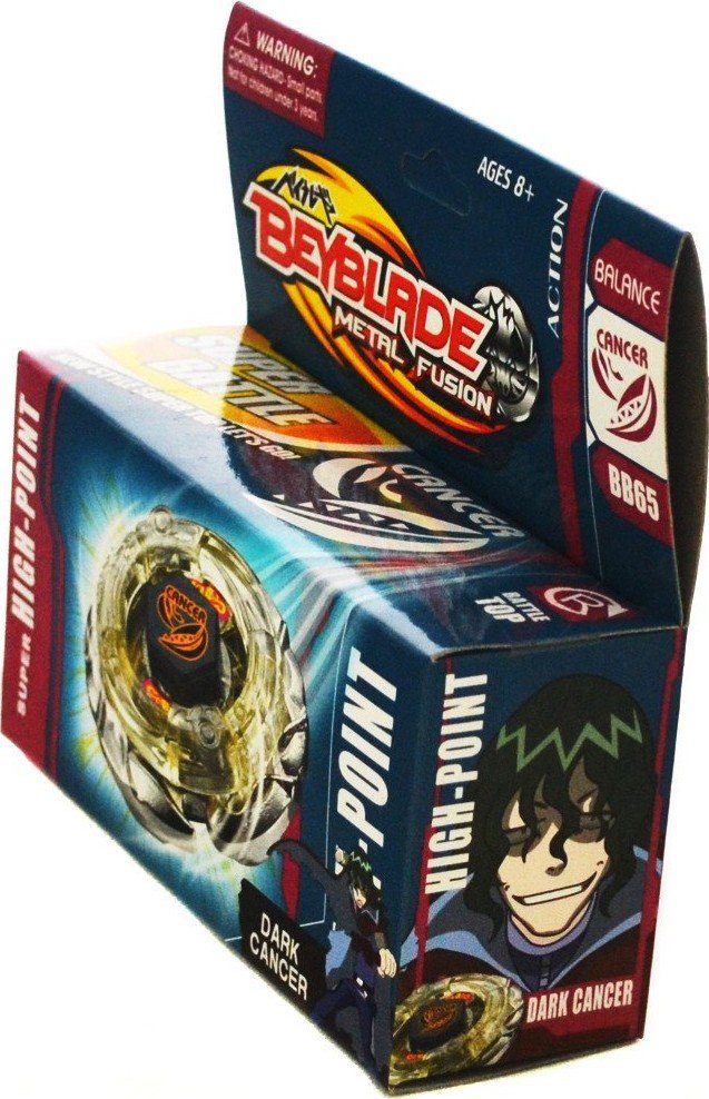 Набор BeyBlade Metal Fusion Super High-Point Dark Cancer BB65 (BB09-3 ...