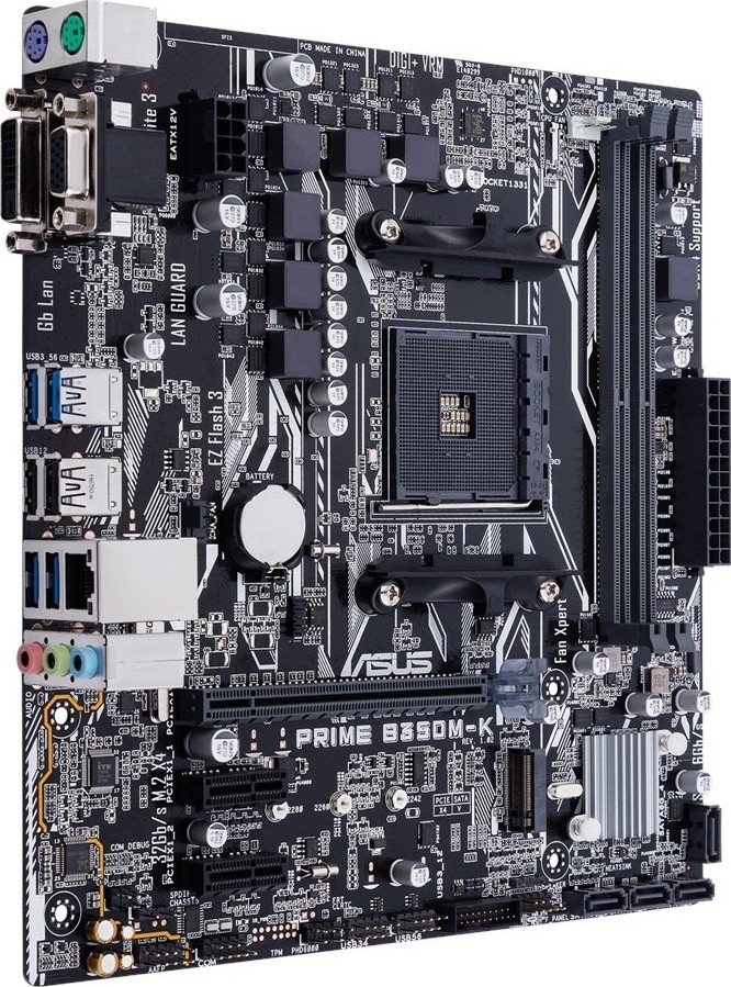 Материнская плата Asus Prime B350M-K s-AM4 B350 купить | Elmir - цена ...