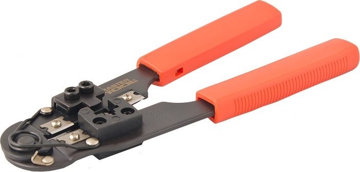 Клещи обжимные MasterTool 75-2242 купить | ELMIR - цена, отзывы, характеристики