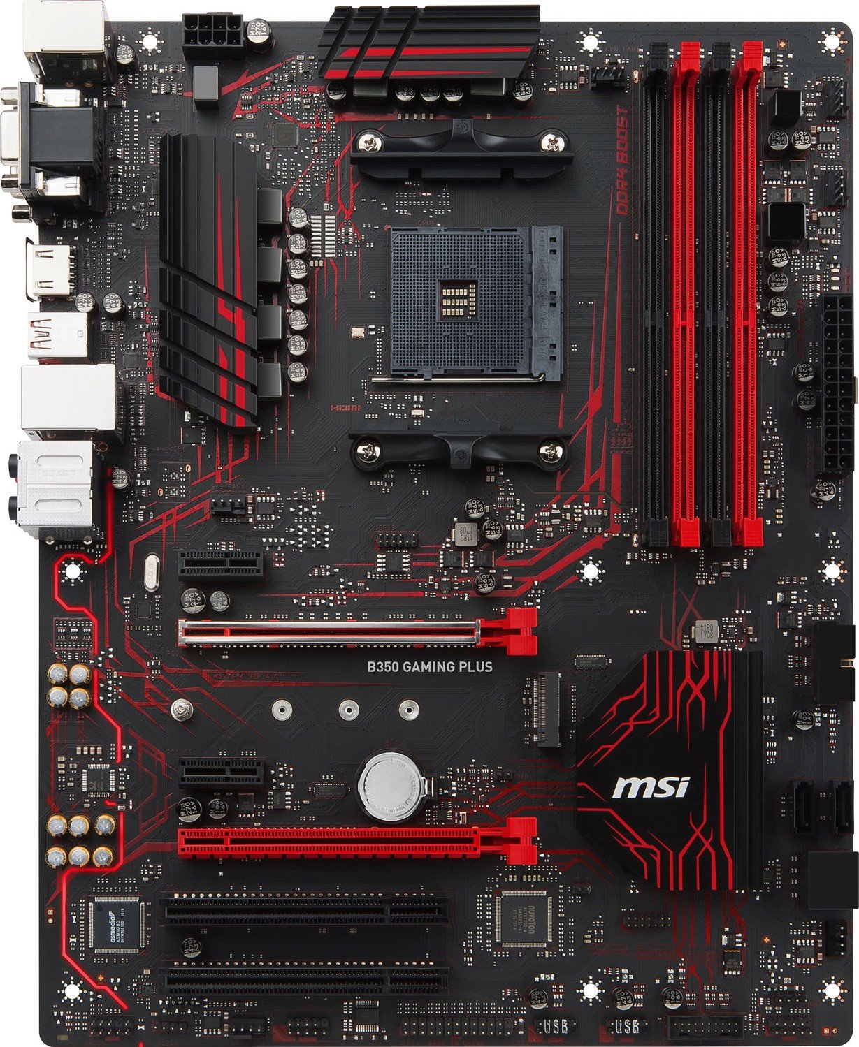 Материнская плата MSI B350 Gaming Plus s-AM4 B350 купить | Elmir - цена ...