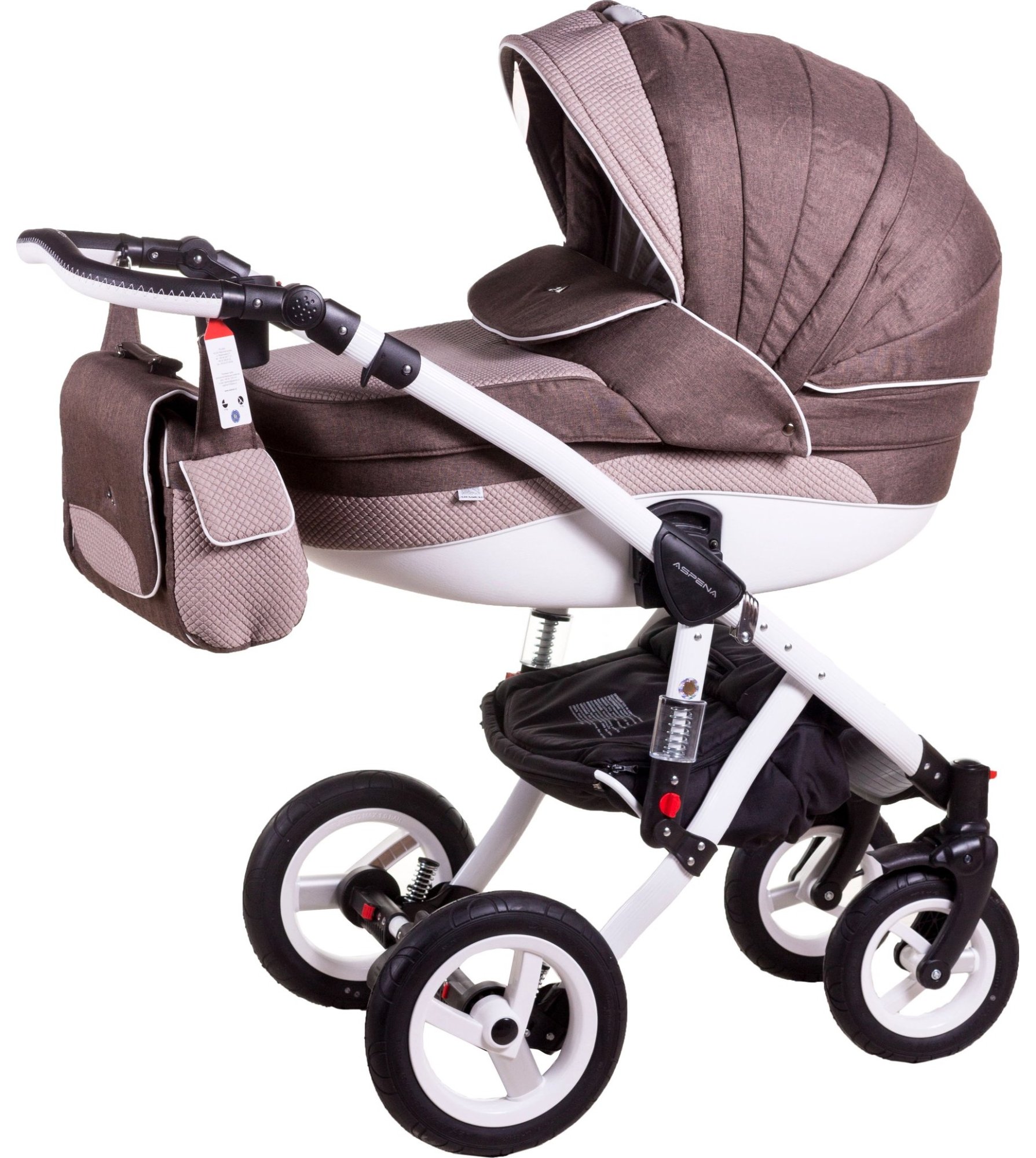 Коляска Adamex Aspena Pik2 купить | ELMIR - цена, отзывы, характеристики