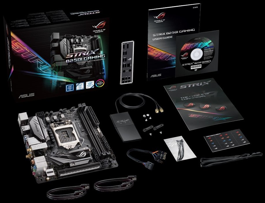 Материнская плата Asus ROG STRIX B250I Gaming s-1151 B250 купить ...