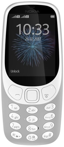 Мобильный телефон Nokia 3310 2017 Dual Sim Grey (A00028101) купить ...
